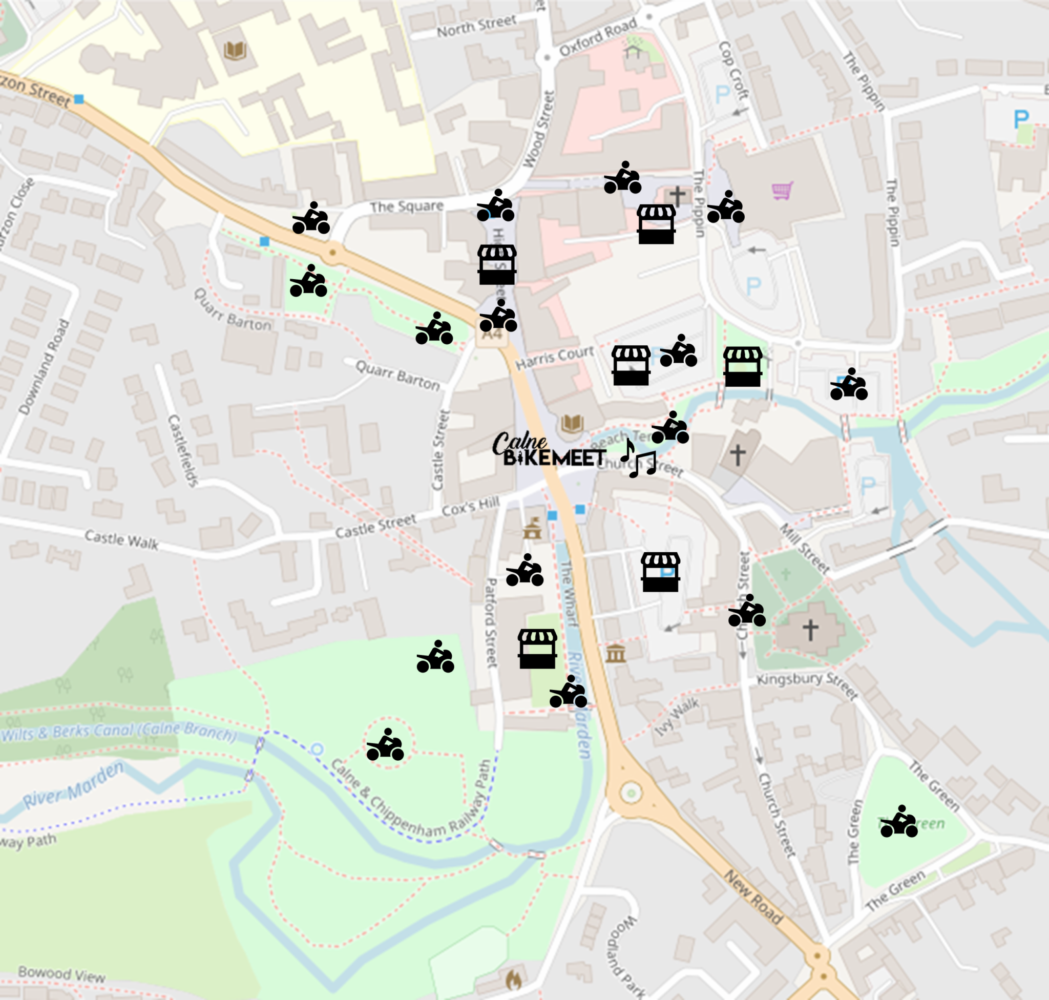 Do you have event maps? – Calne Bike Meet